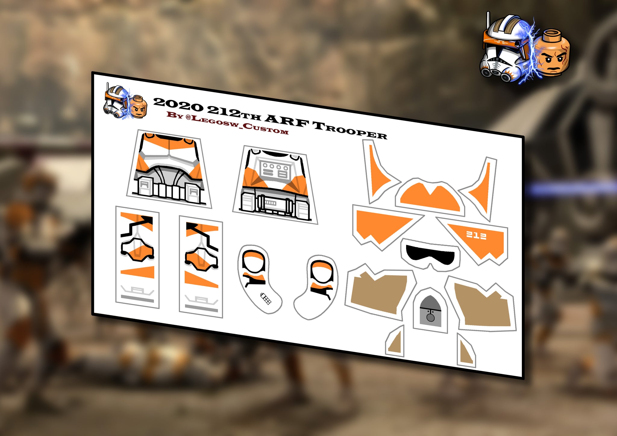 Phase 2 212th ARF – lswcustomshop