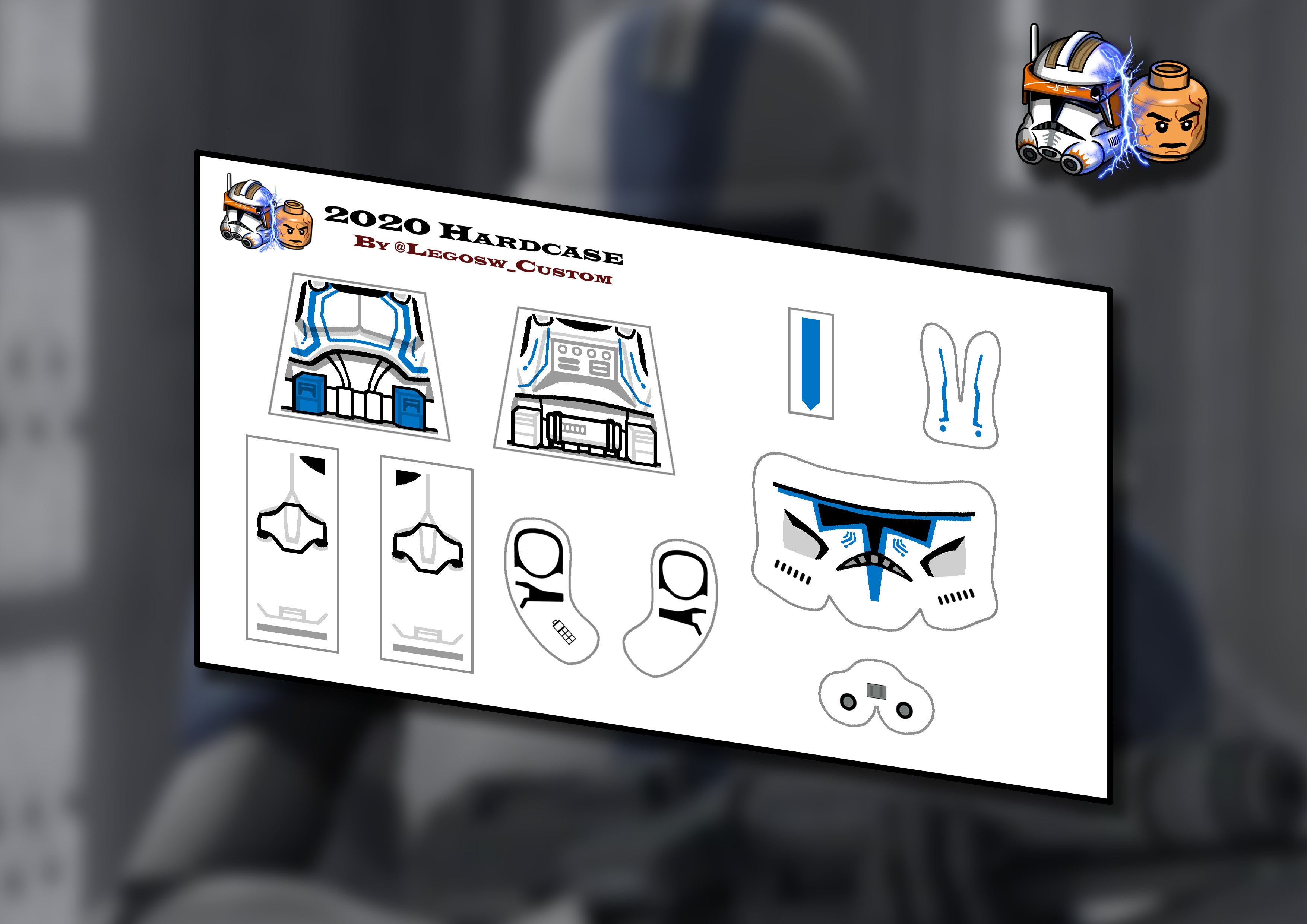 Phase 2 501st Hardcase – lswcustomshop