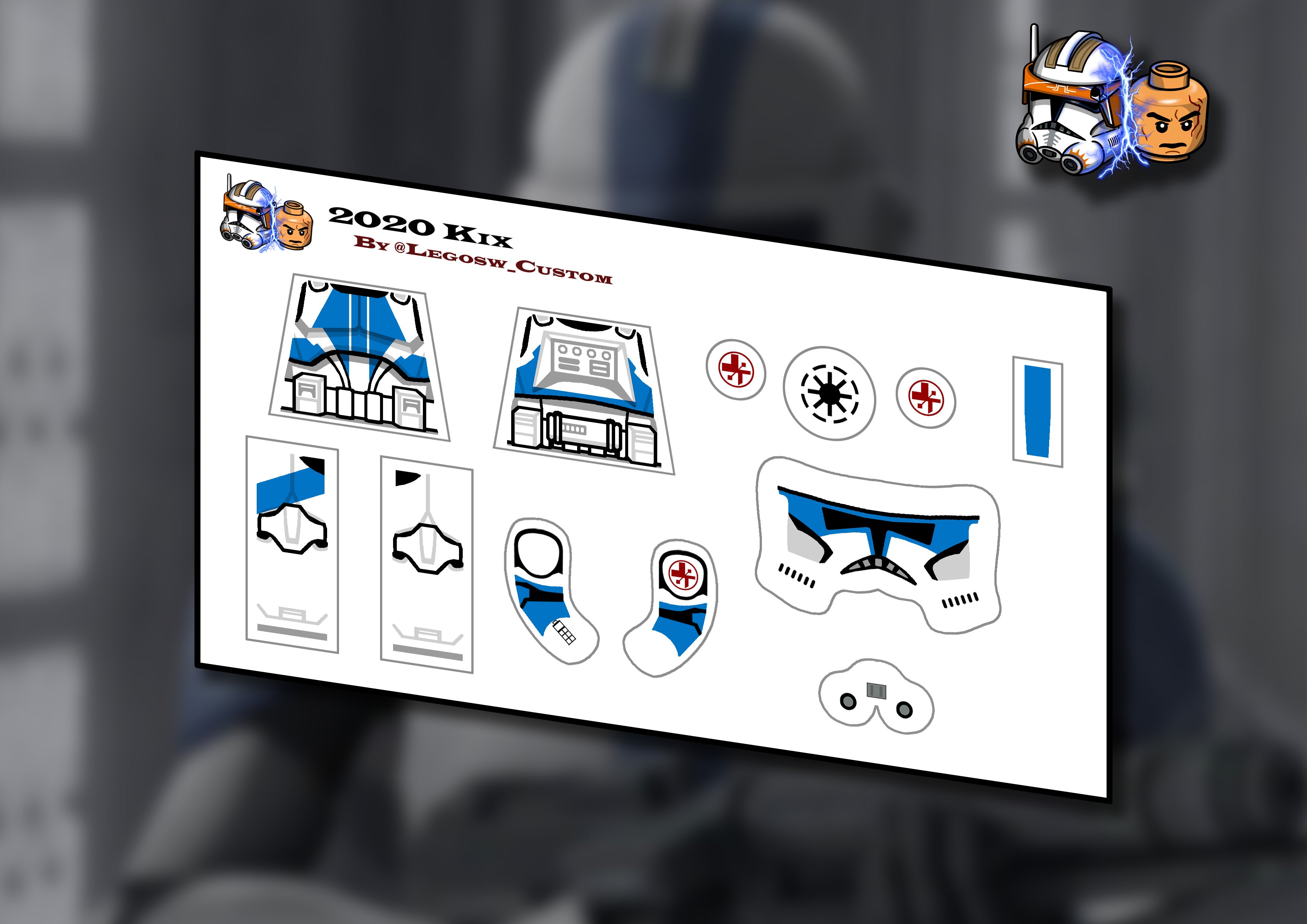 Phase 2 501st Kix – lswcustomshop