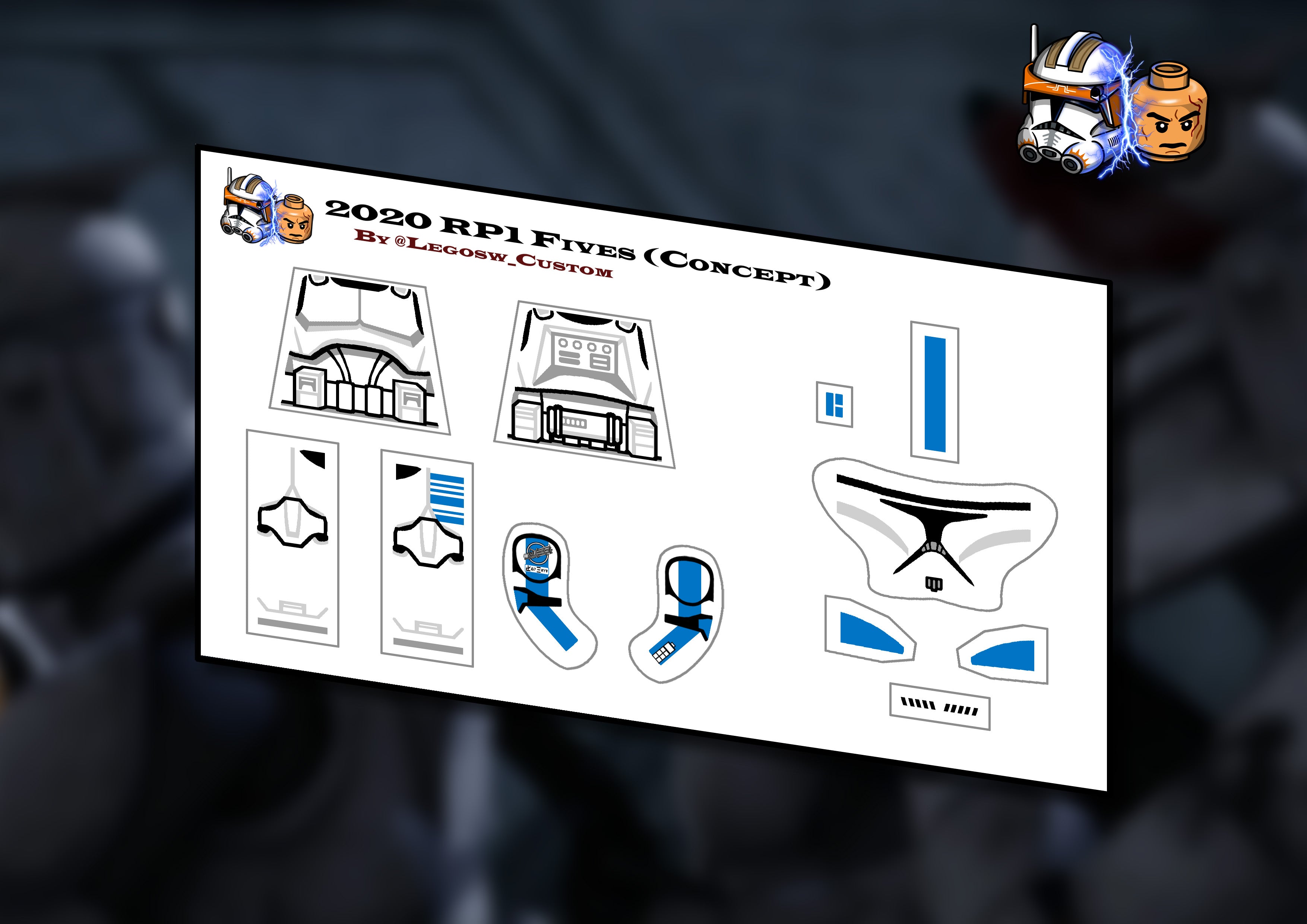 Phase 1 Fives (Concept TCW Design) – lswcustomshop