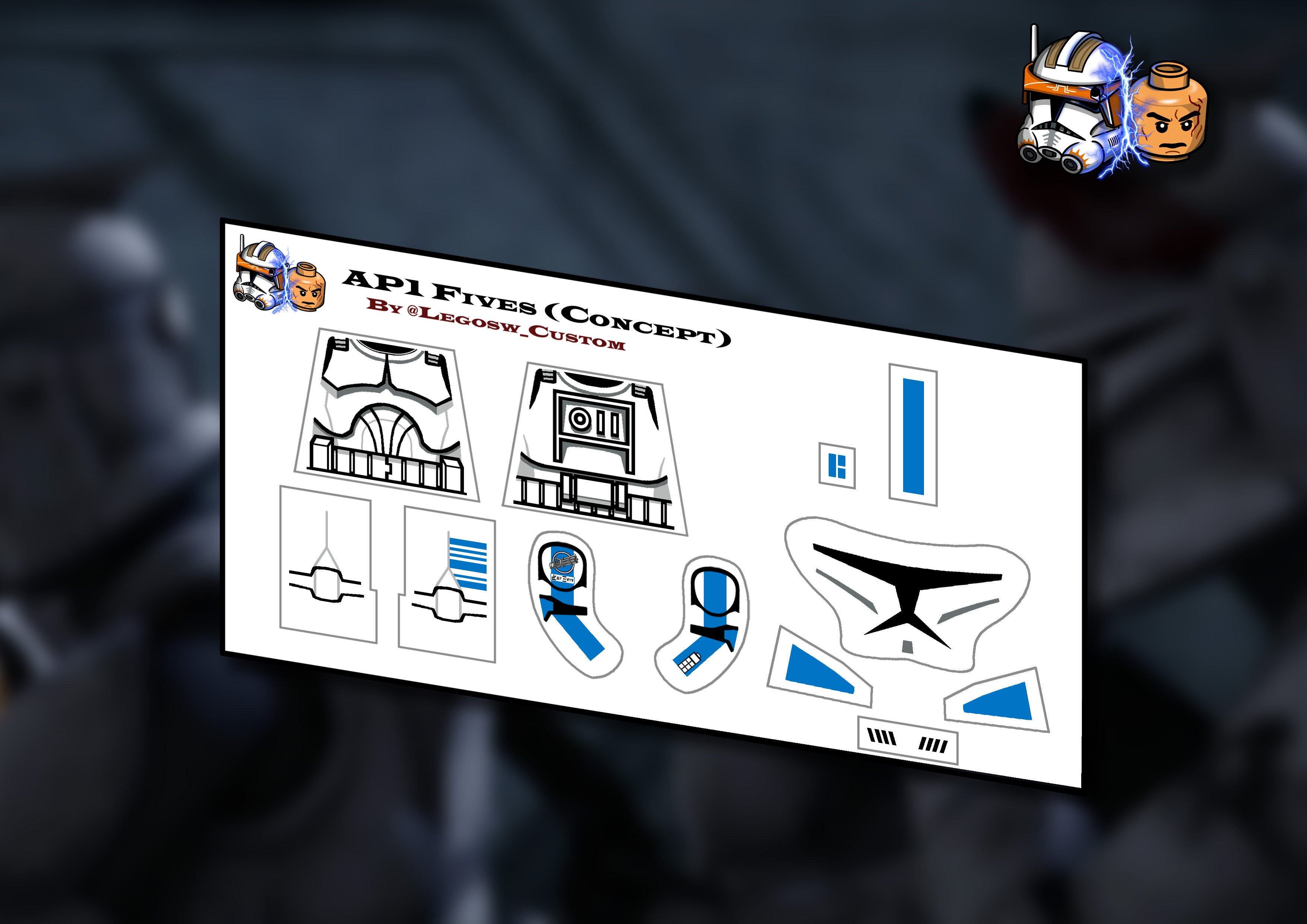 Phase 1 Fives (Concept TCW Design) – lswcustomshop