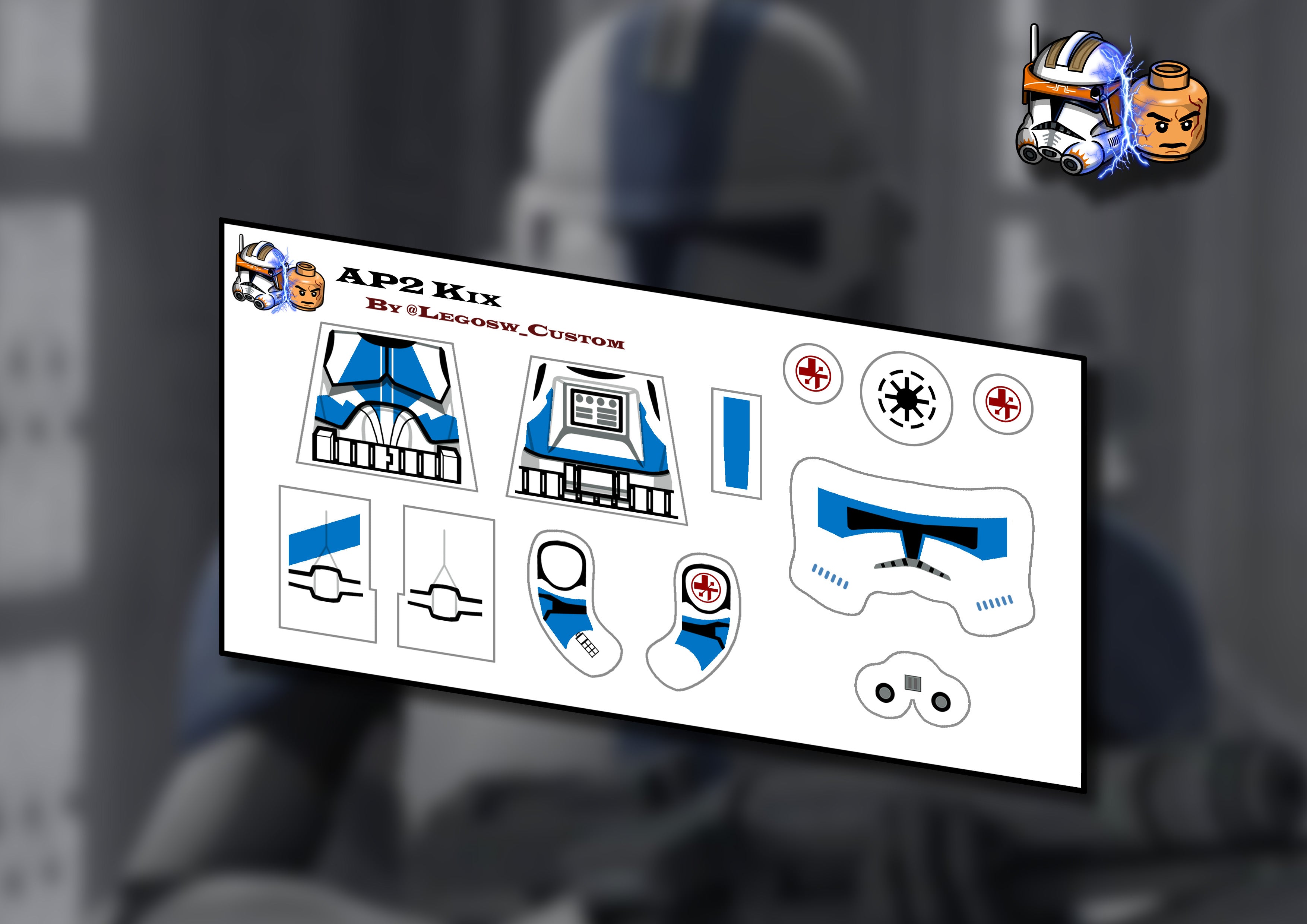 Phase 2 501st Kix – lswcustomshop