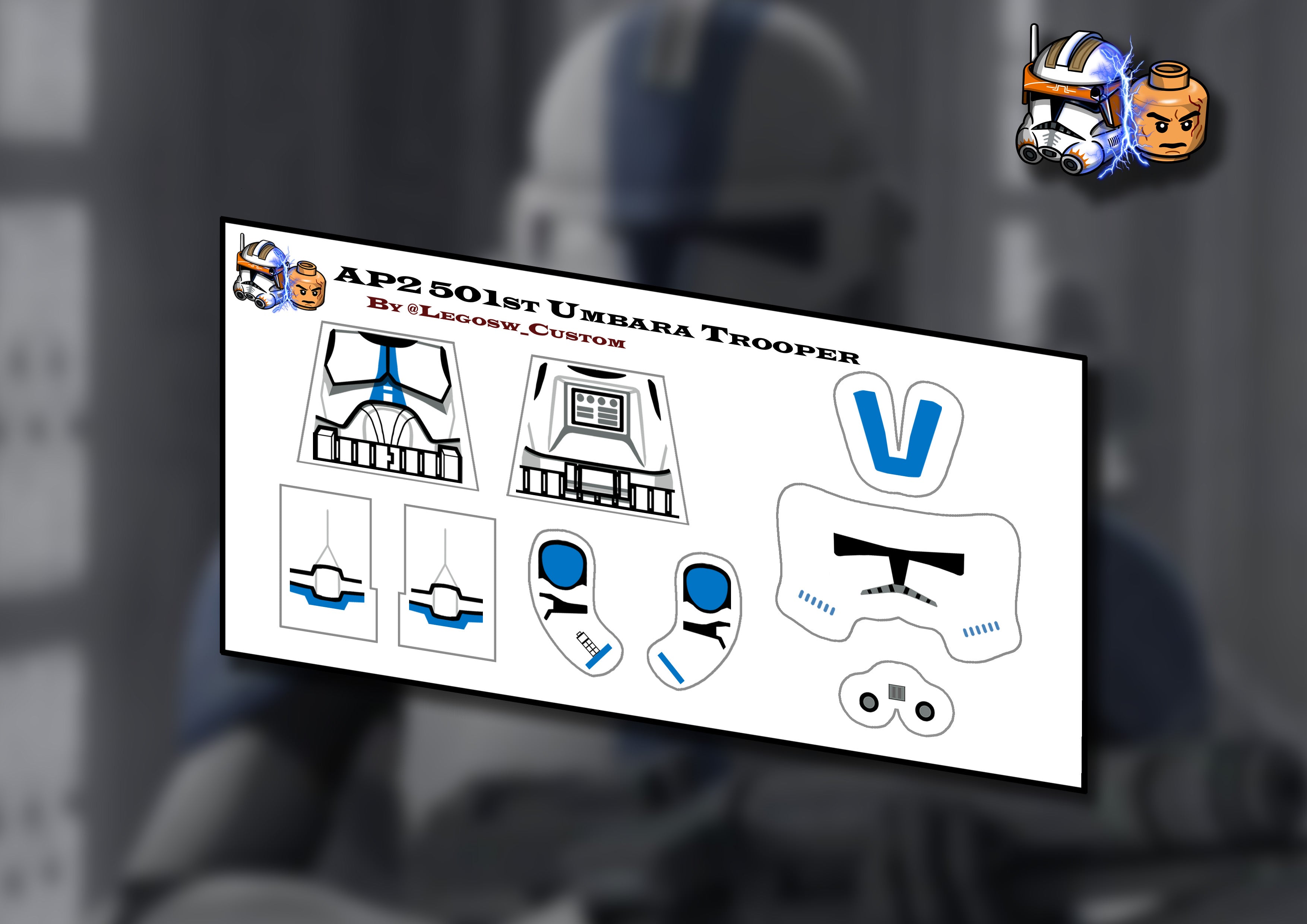 Phase 2 501st Trooper on Umbara – lswcustomshop