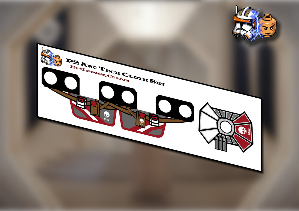 Arc Trooper Bad Batch Cloth Set Lswcustomshop 3863