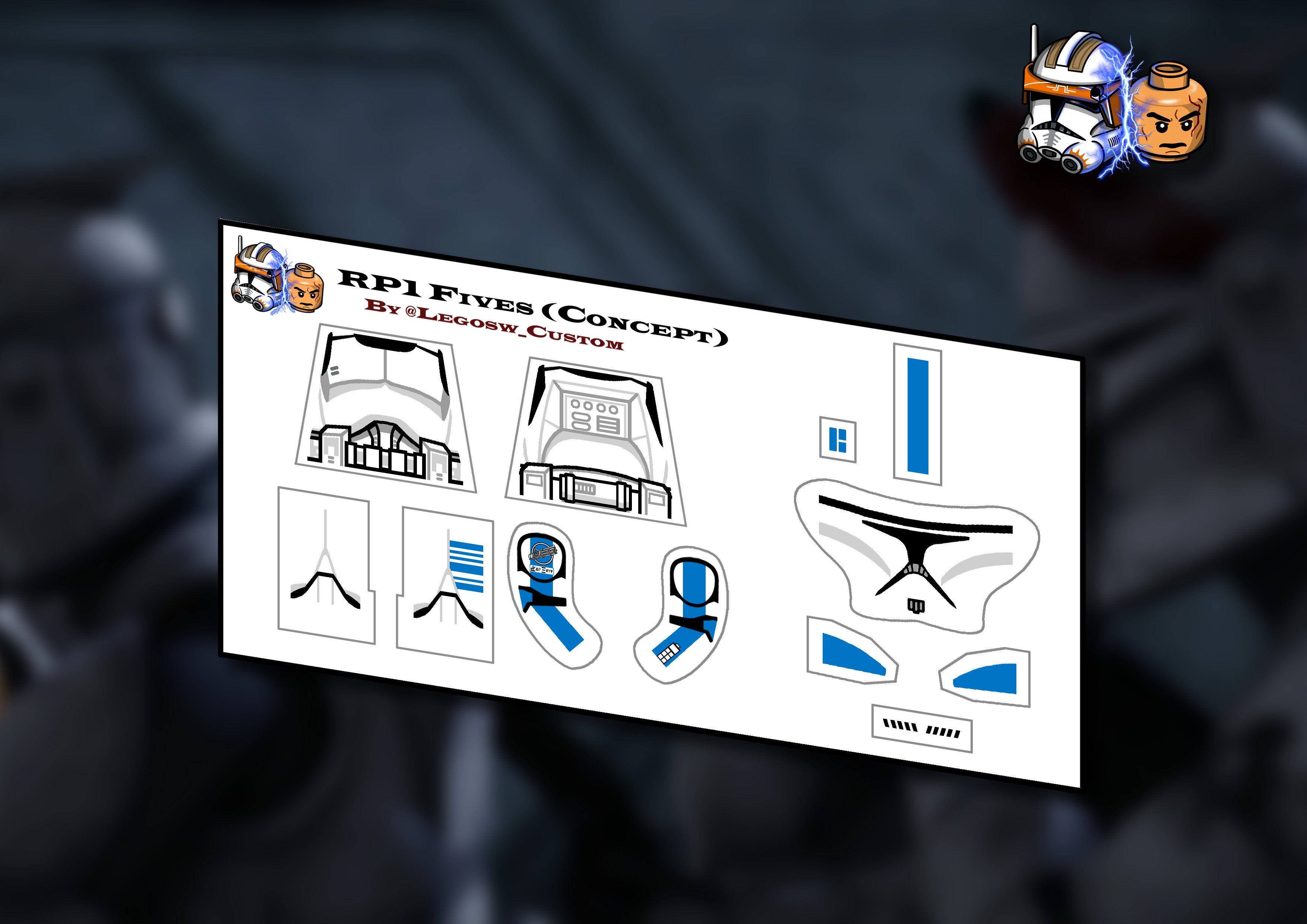 Phase 1 Fives (Concept TCW Design) – lswcustomshop