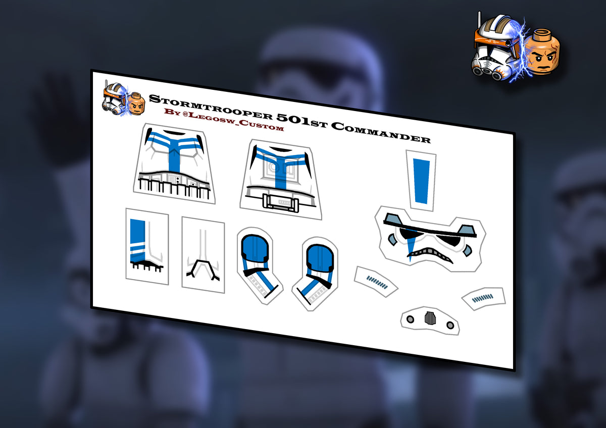 Stormtrooper 501st Commander – lswcustomshop