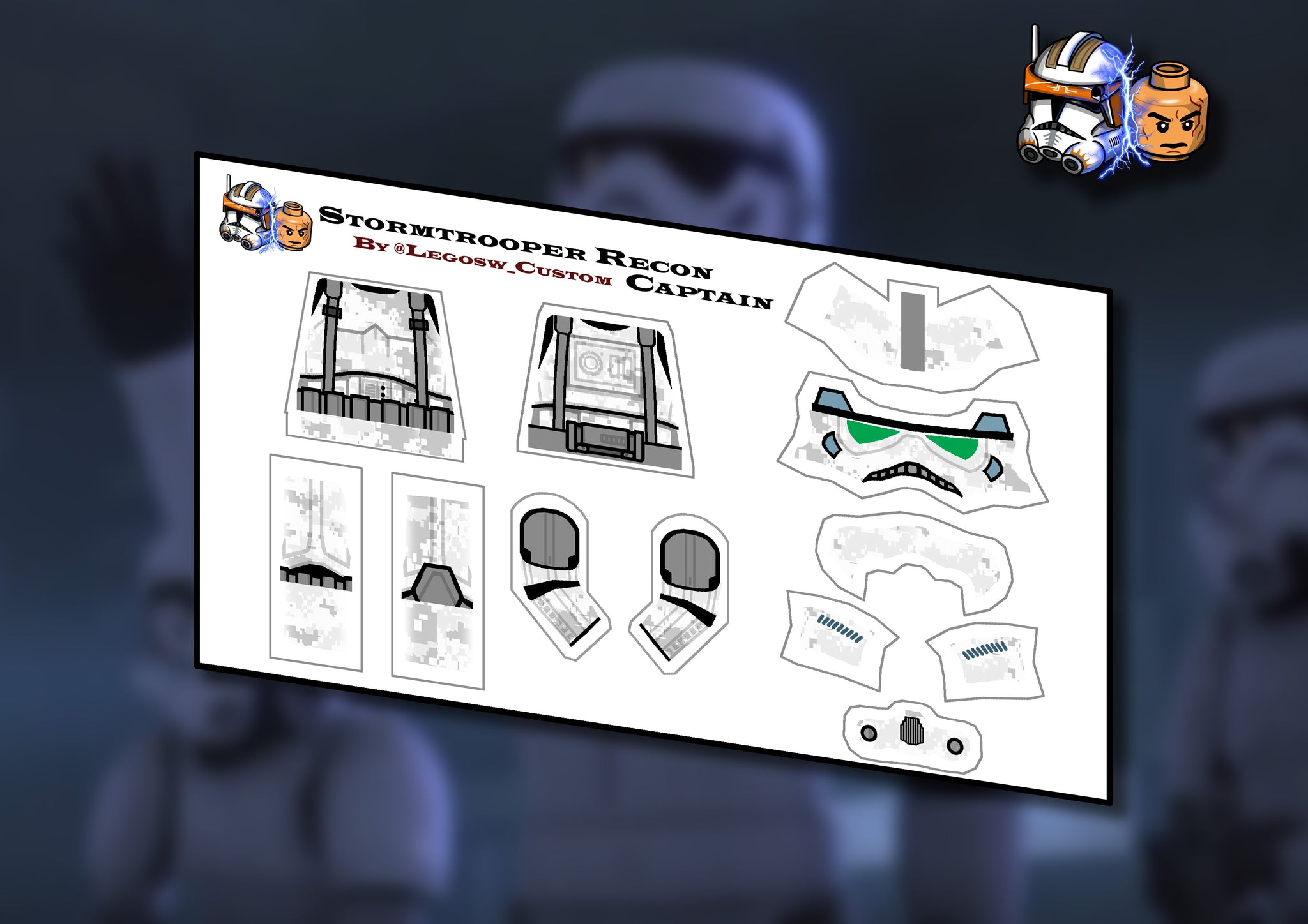 Recon Stormtrooper Captain – lswcustomshop