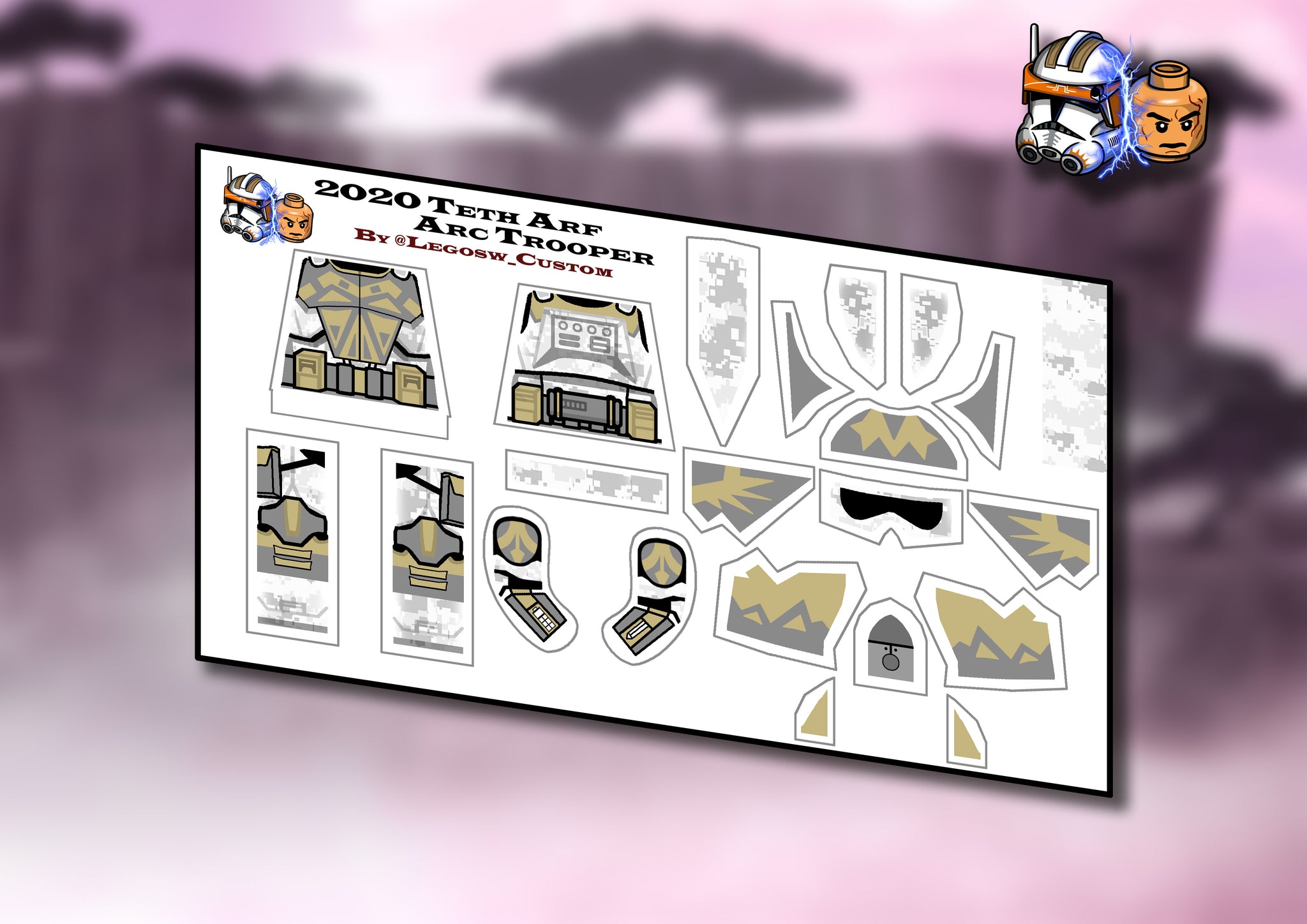 Phase 2 Teth ARF Arc Trooper – lswcustomshop