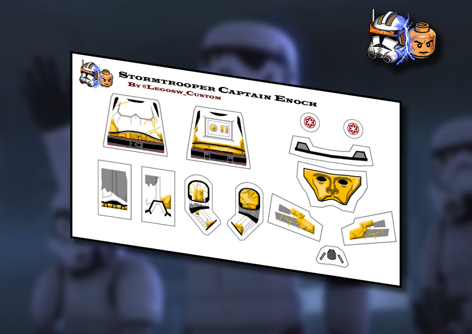 Thrawn Stormtrooper Captain Enoch – LSW Custom Shop