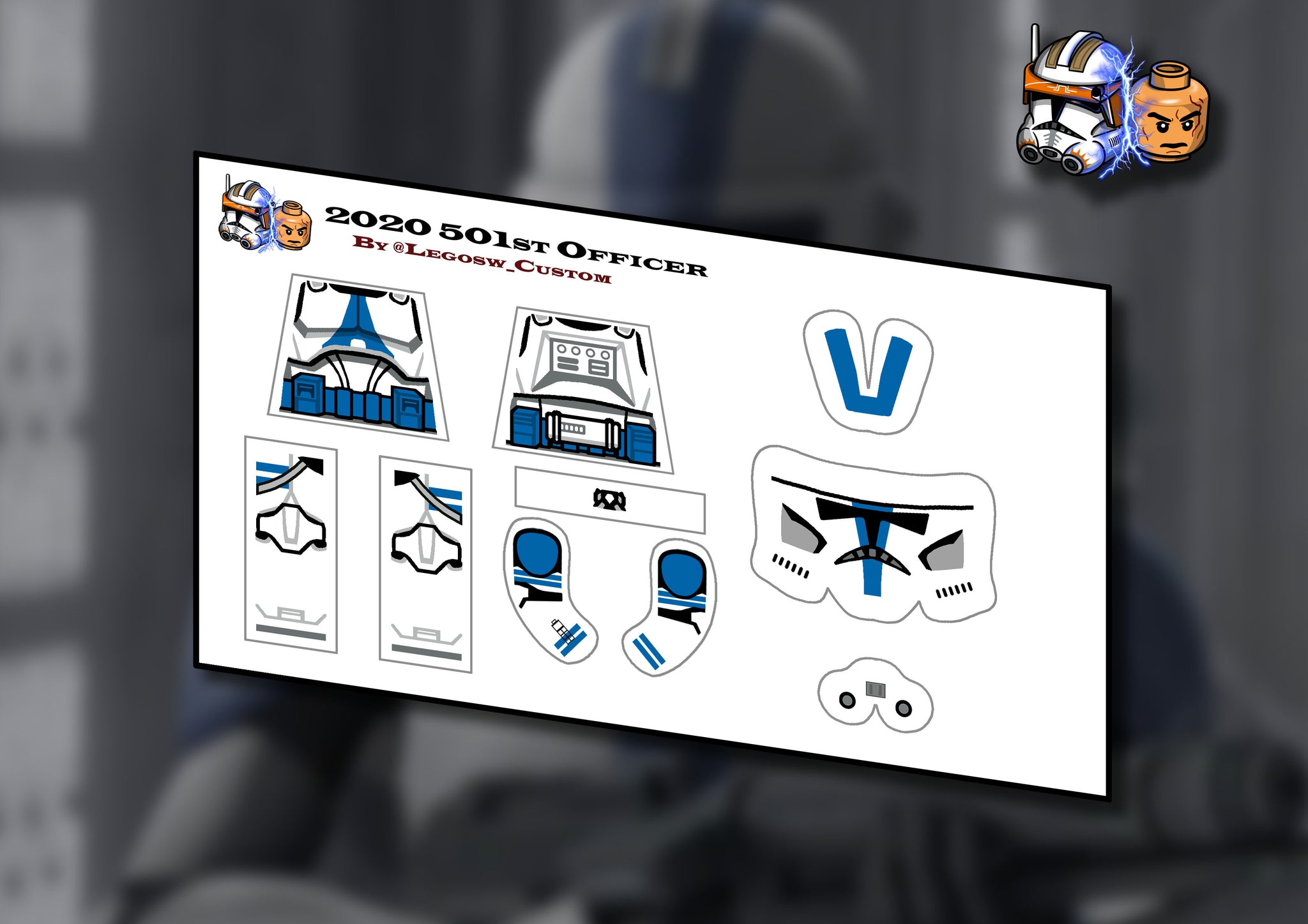 Phase 2 501st Officer – lswcustomshop