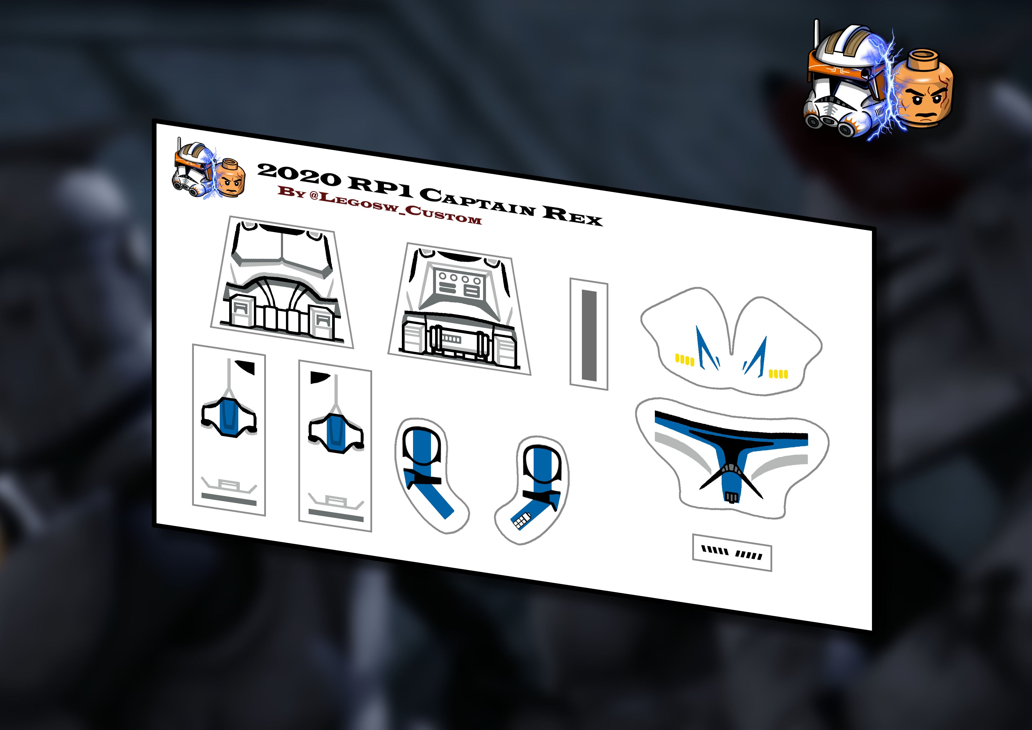 Phase 1 Captain Rex – lswcustomshop