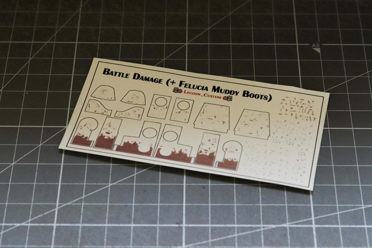 Battle Damage Decal – lswcustomshop